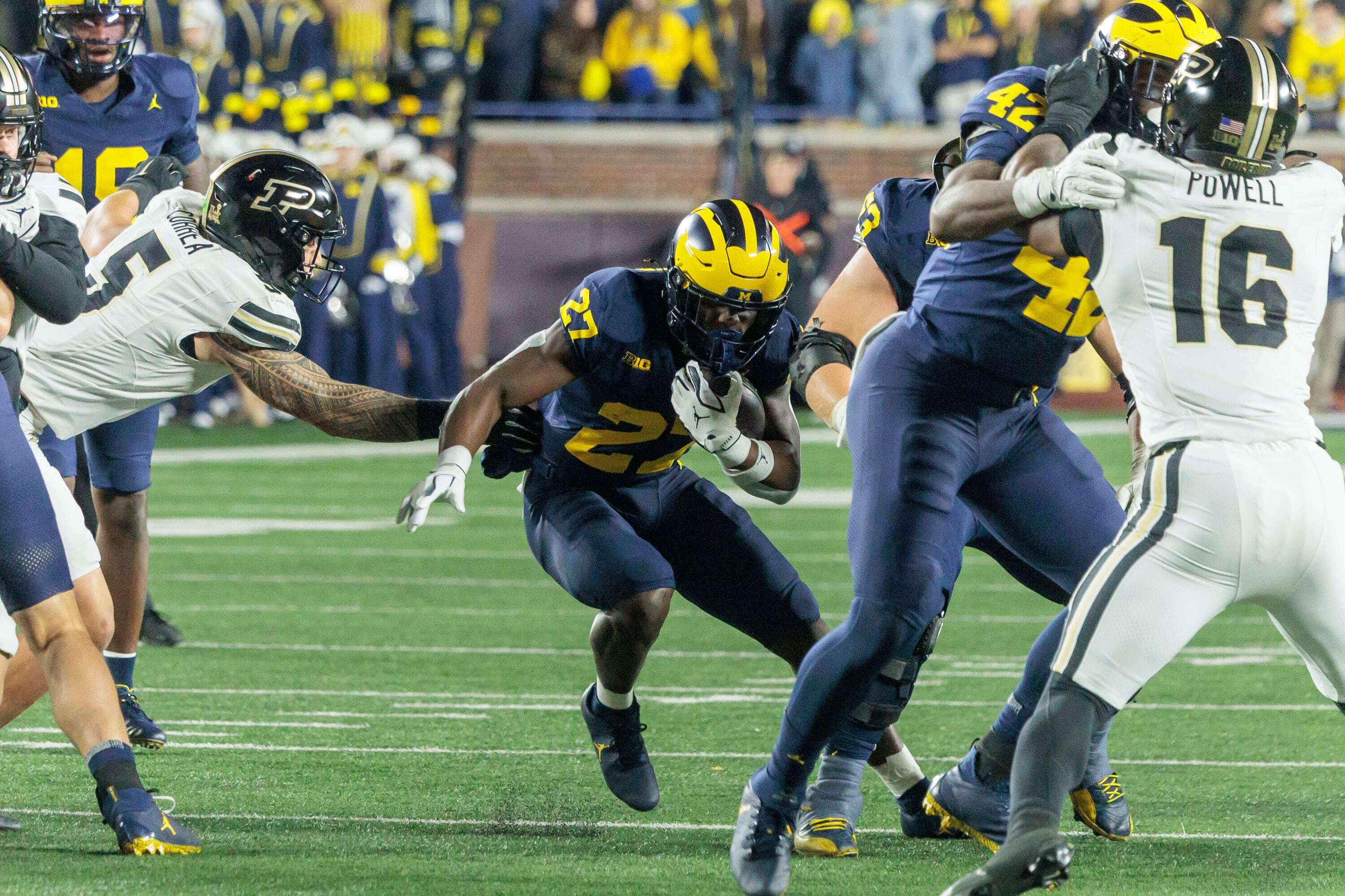 Freshman Michigan running back to enter transfer portal