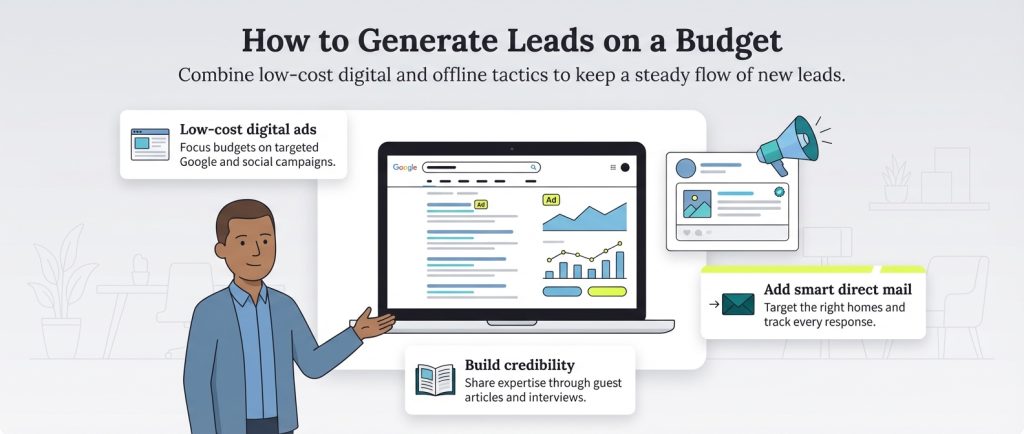 4 genius marketing tactics proven to drive leads for businesses on a budget
