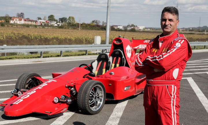 Home-built F1 car: One man’s dream turned reality