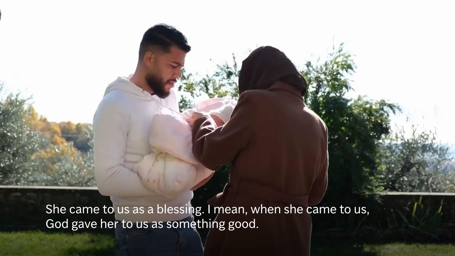 Baby from Gaza with rare tumor recovers after life-saving surgery in Italy