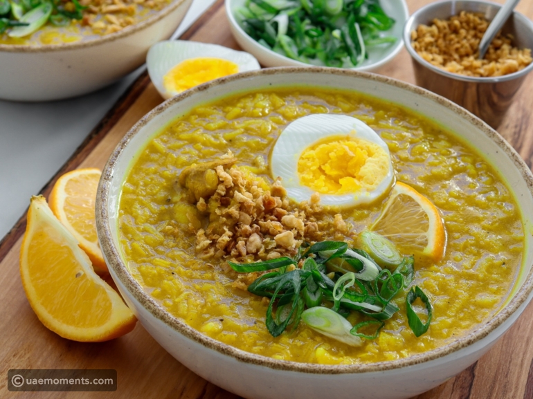Ramadan recipes: Chicken arroz caldo with boiled eggs