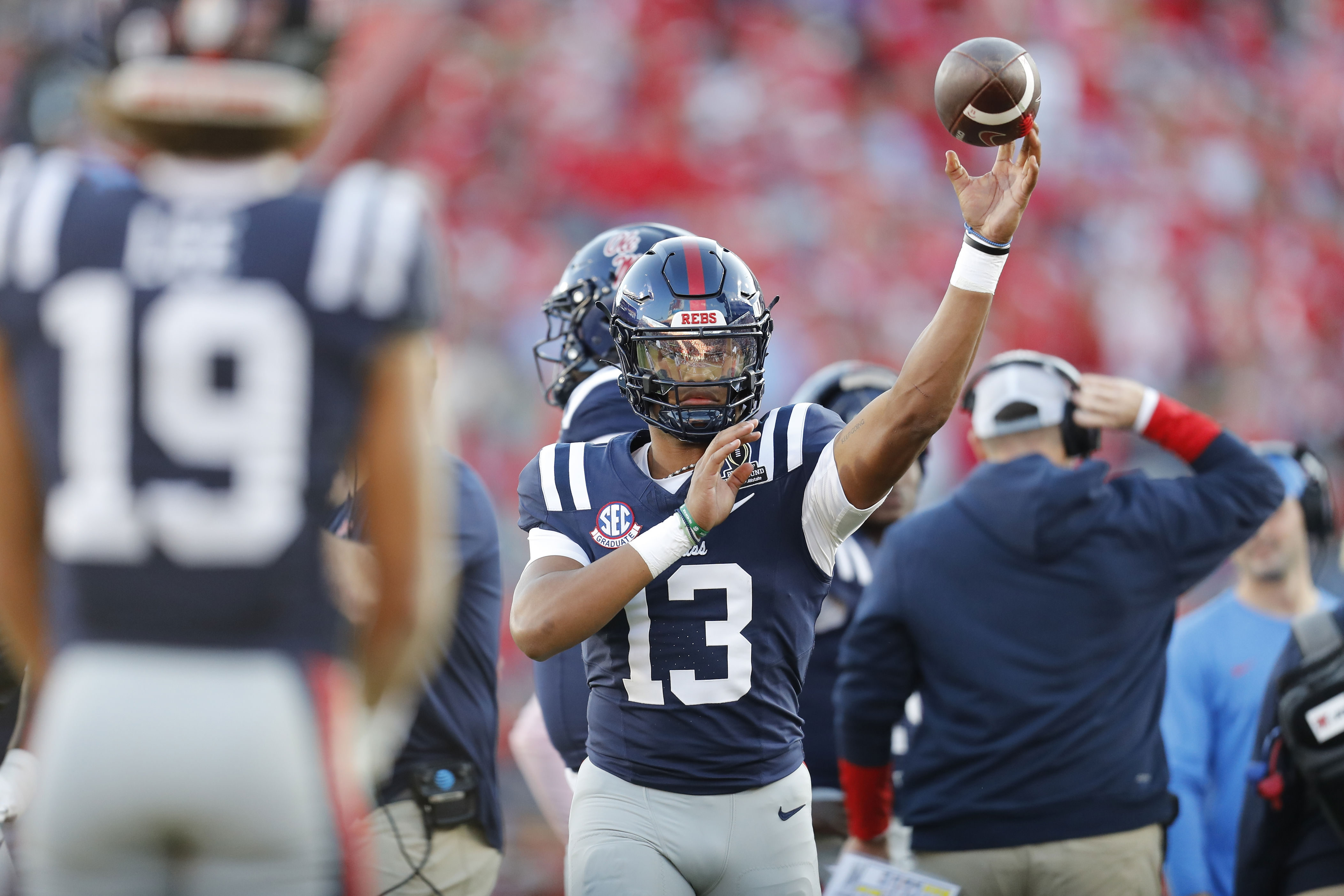 Ole Miss QB Austin Simmons enters the transfer portal