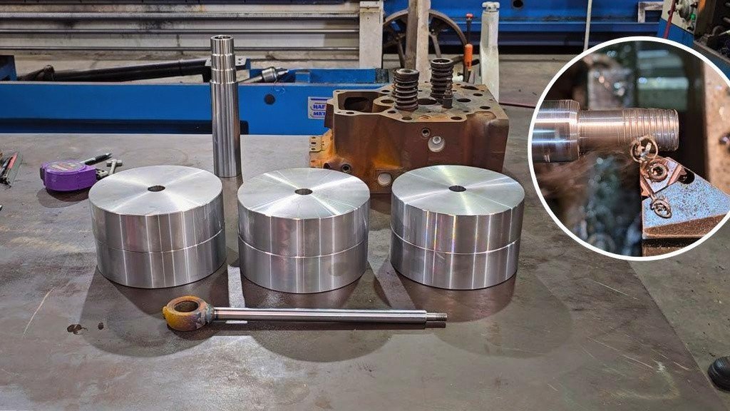 Transforming raw metal into machined parts