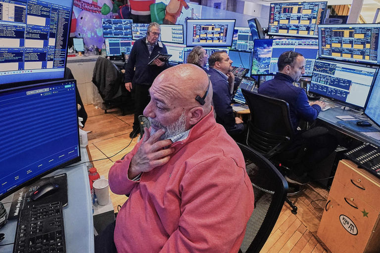 Wall Street edges higher in a wobbly start to 2026