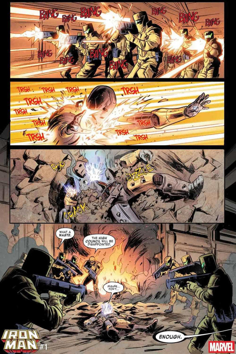 La nueva serie de Iron Man convierte su origen en una amenaza