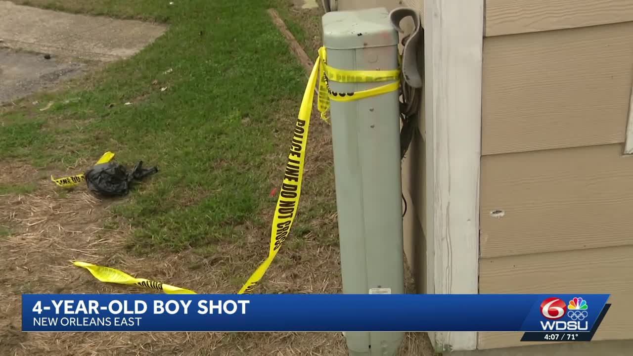 New Orleans 4-year-old fighting for his life after New Year's Day shooting