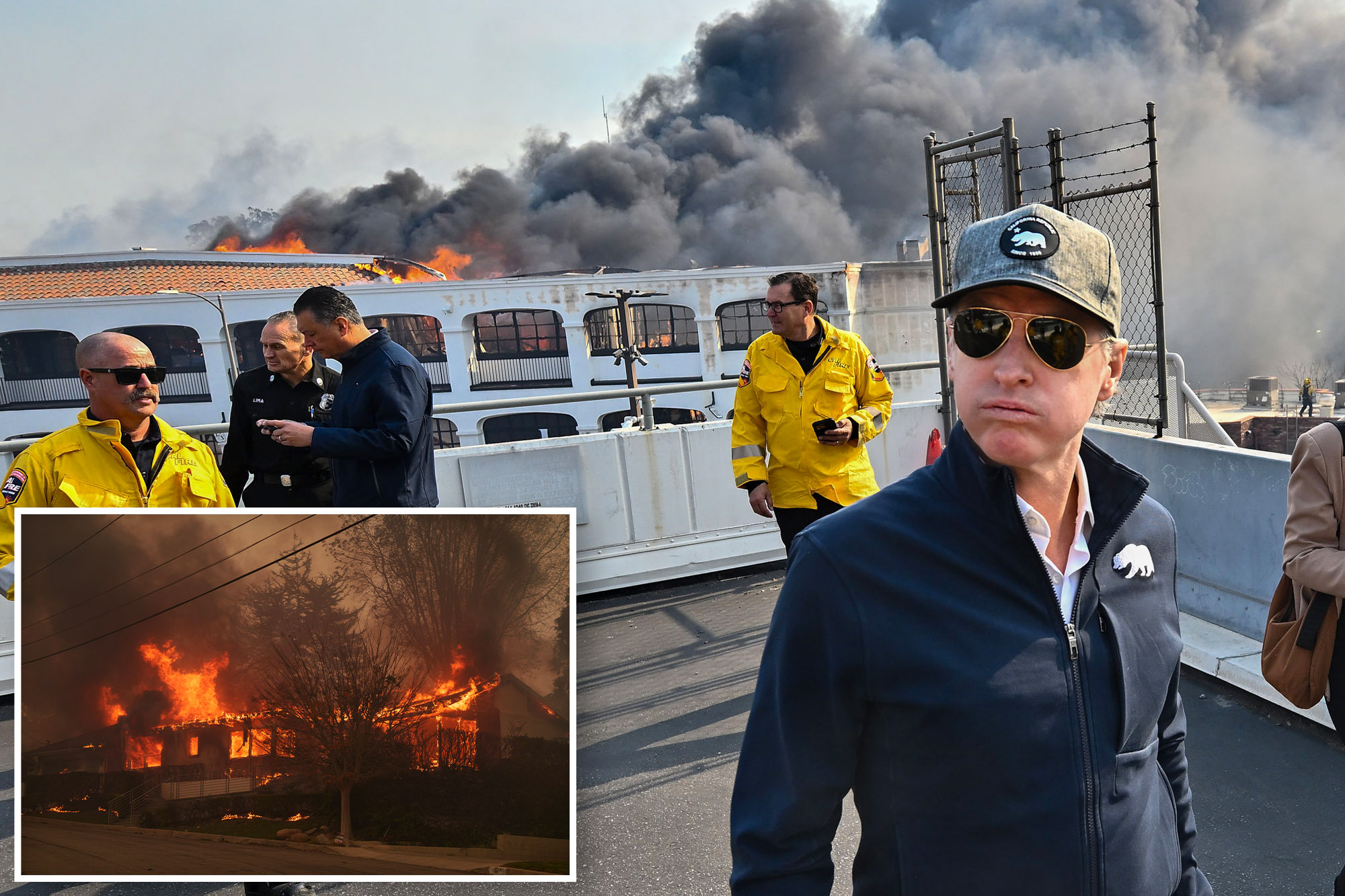 Newsom will come face-to-face with survivors on deadly LA fire ...