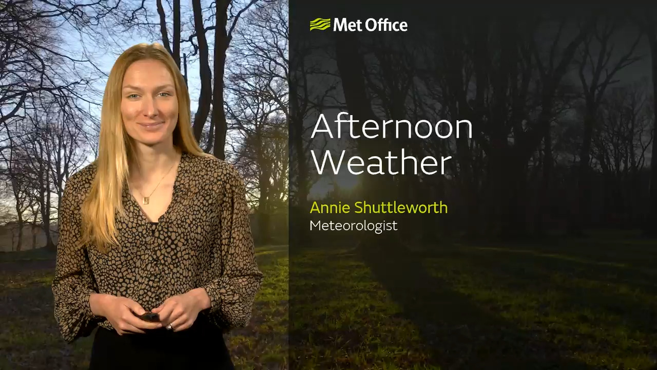 Met Office Friday afternoon weather forecast 12/12/2025
