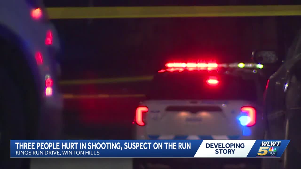 Police investigating after 3 shot in Winton Hills, suspect on the run