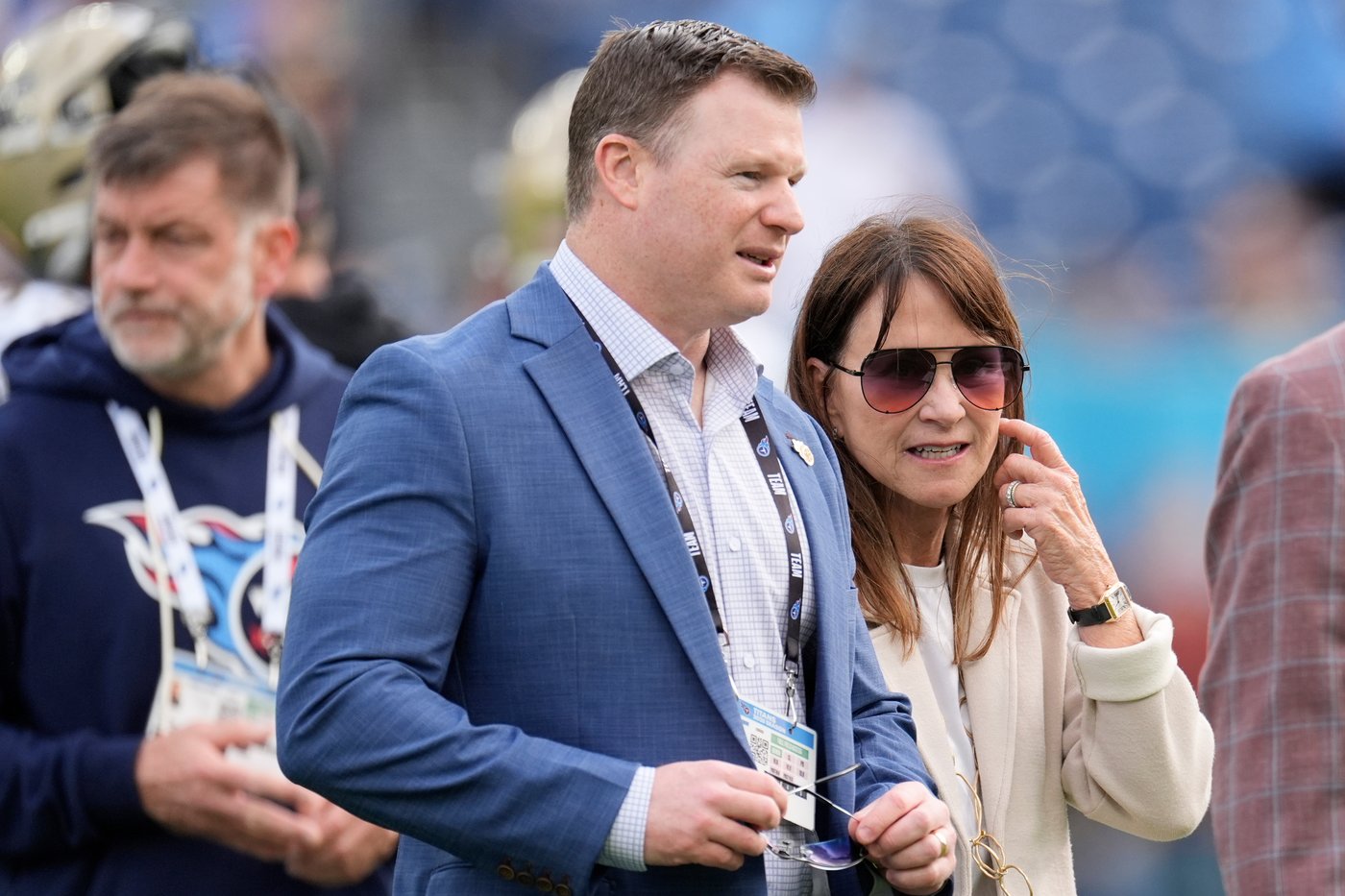 Titans' owner streamlines front office roles; Borgonzi to lead coaching ...