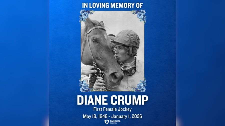 1st female jockey to race in Kentucky Derby, Diane Crump, dies at 77