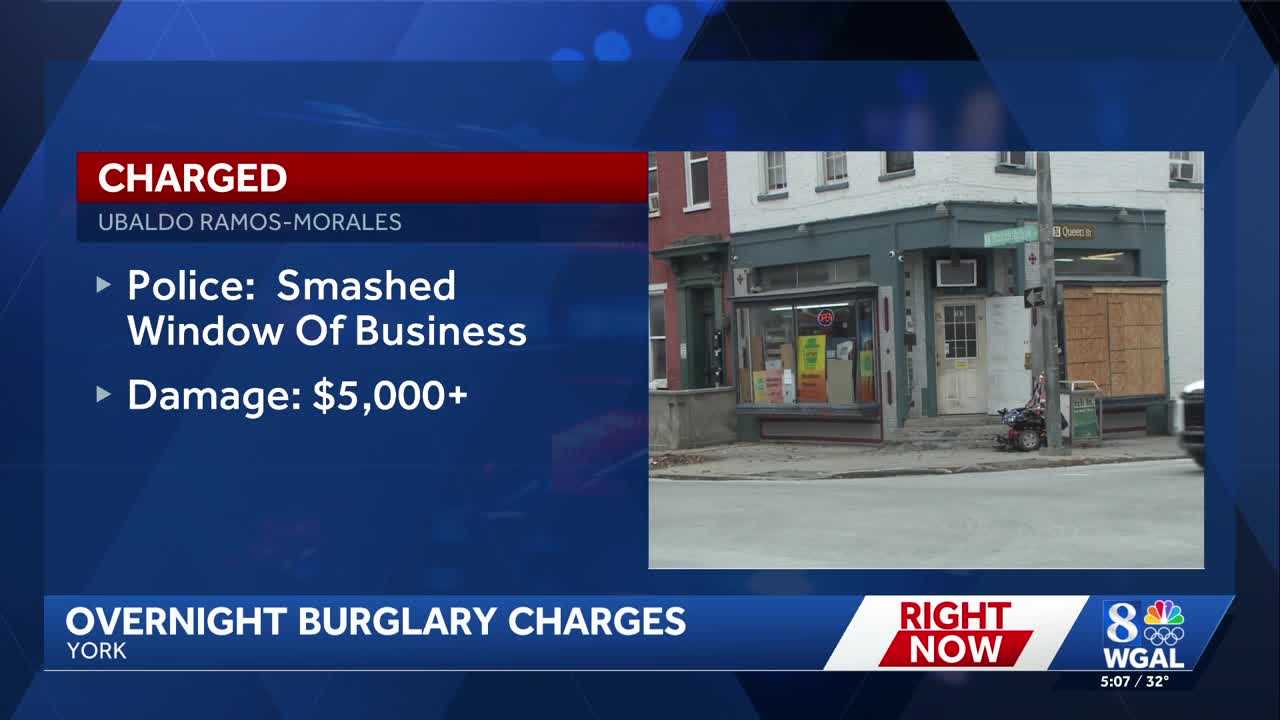 Man accused of breaking into York business, causing significant damage ...