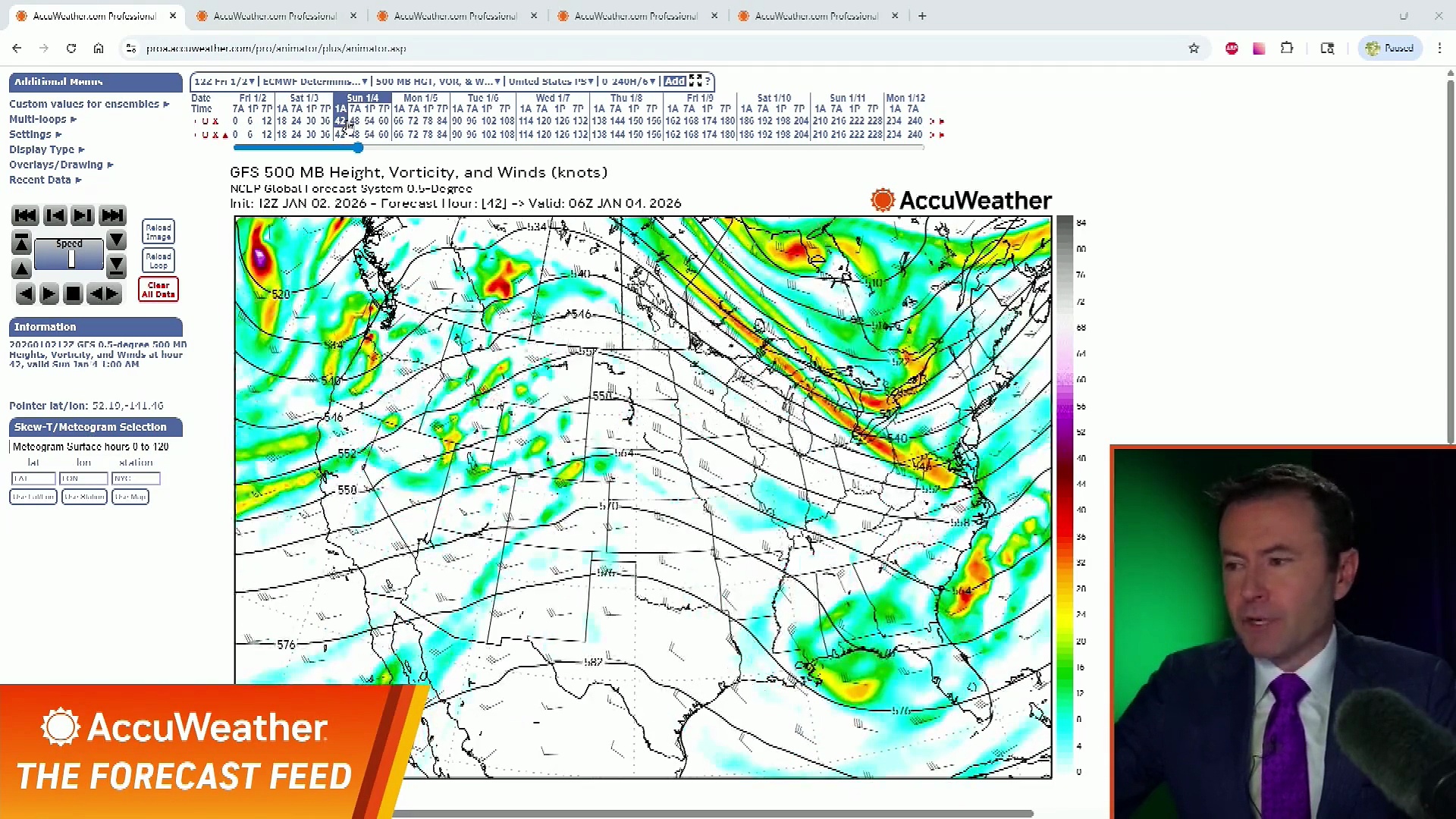 Snow shifts as weather patterns change for the first full week of 2026