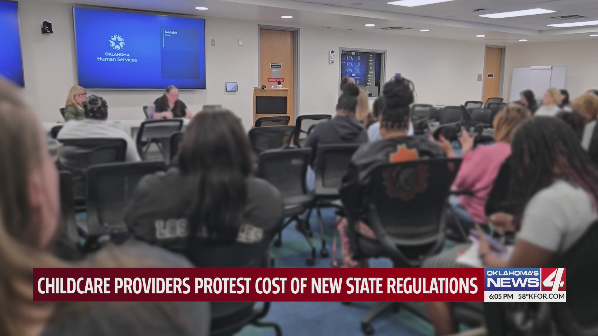 Childcare providers protest cost of new state regulations