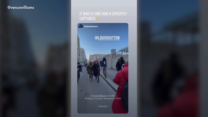 Venus Williams turns heads in Paris rocking edgy new hair