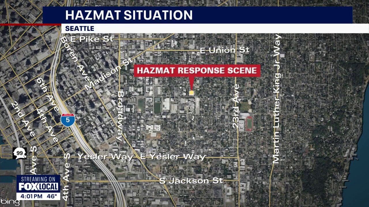 Hazmat incident prompts evacuation of Seattle commercial building