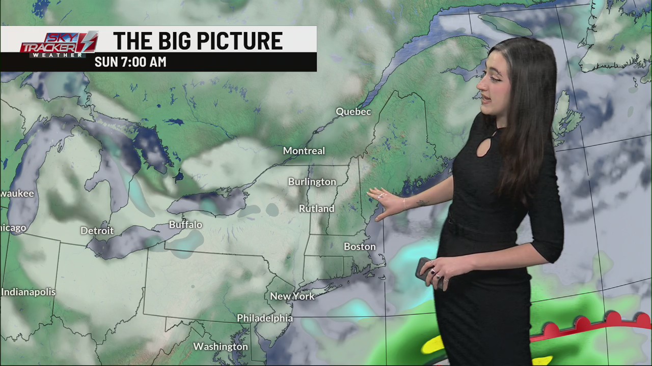 Bitter weekend accompanied by light snow chances