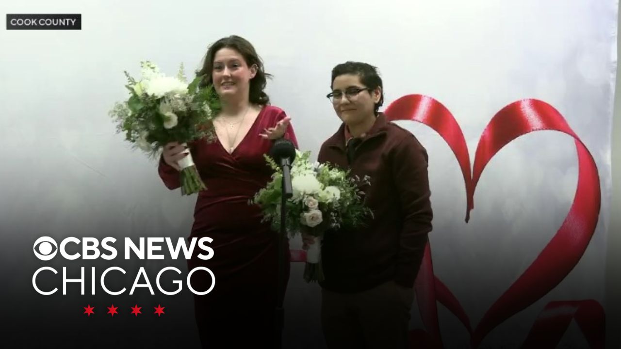 First couple married by Cook County clerk in 2026