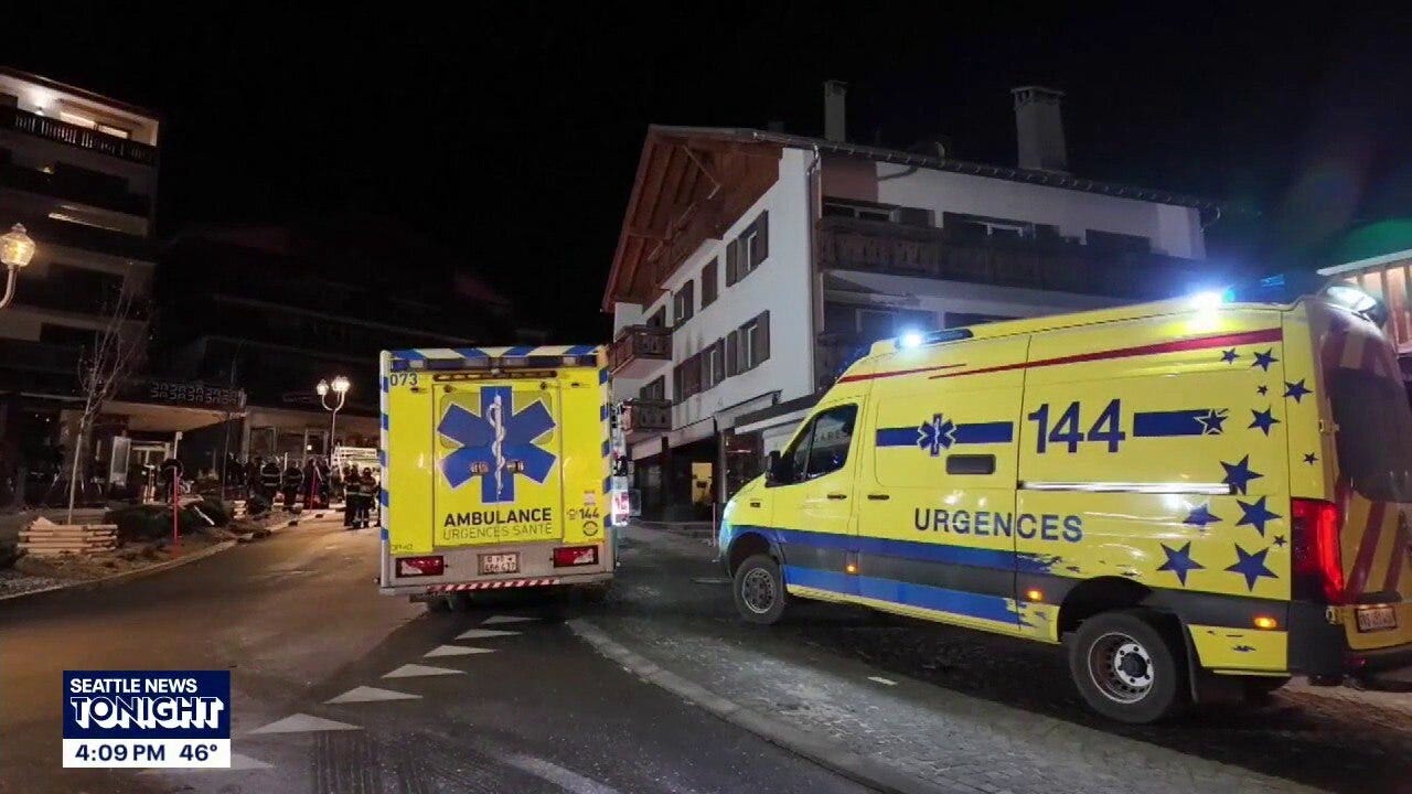 Dozens killed in New Year’s Eve bar fire at Swiss ski resort