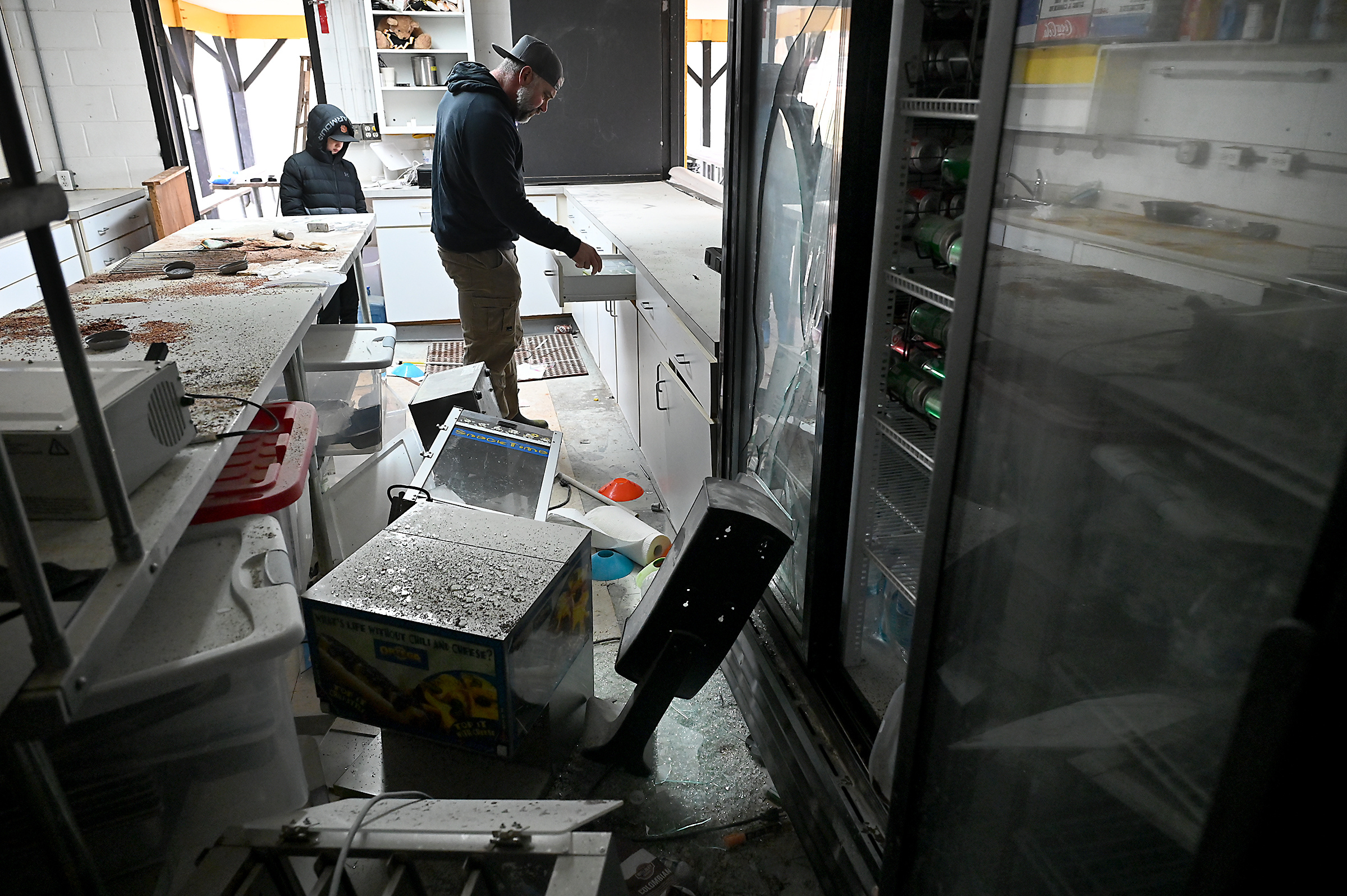 Swastika and racial slurs graffitied on Sykesville park concession stand