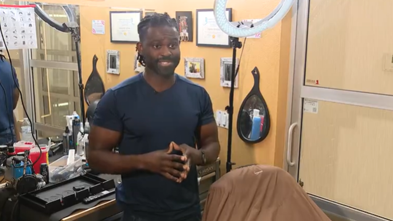 Dallas barber offers special haircuts for children with sensory ...