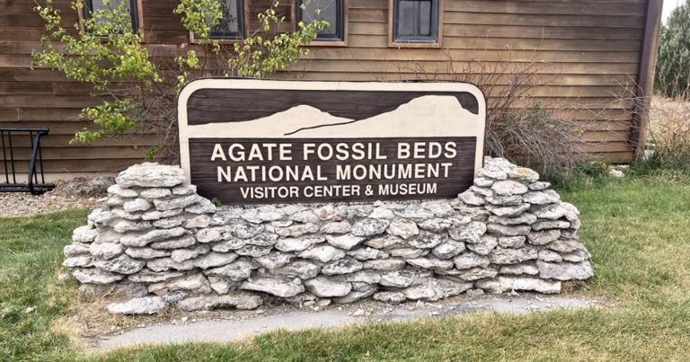 Take a scenic boardwalk walk through Nebraska's Agate Fossil Beds ...