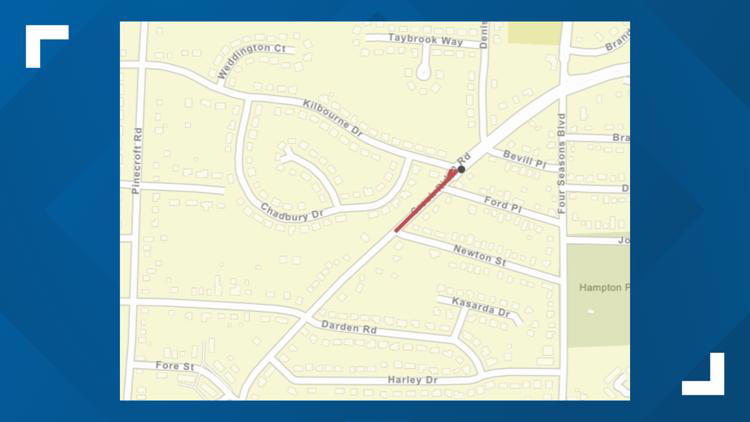 Creek Ridge Road closed in Greensboro after 12-inch water main break ...