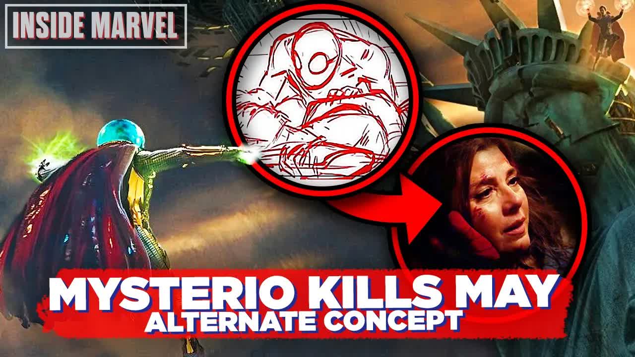 Spider-Man vs Mysterio? Marvel concept art that should have been in the ...