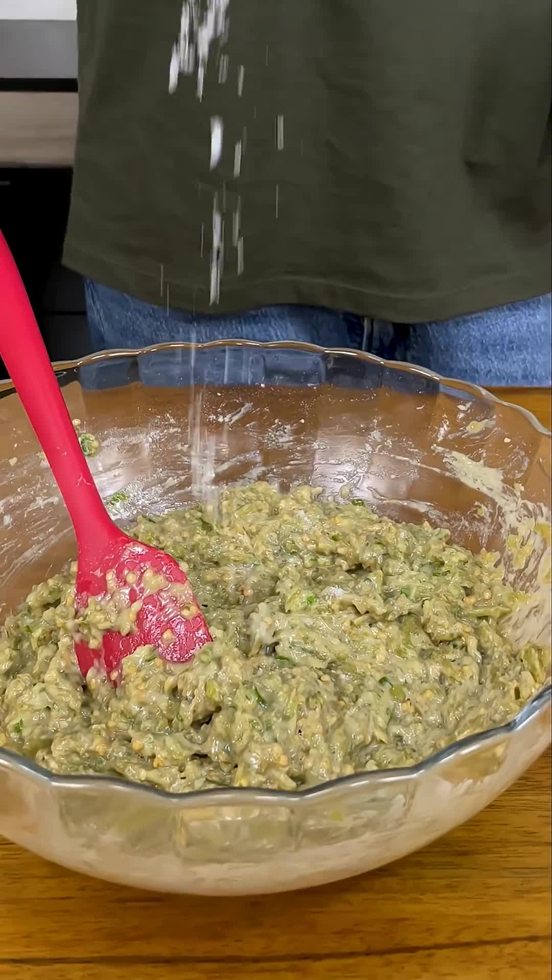 Ralló la berenjena y dejó a todos con ganas de más