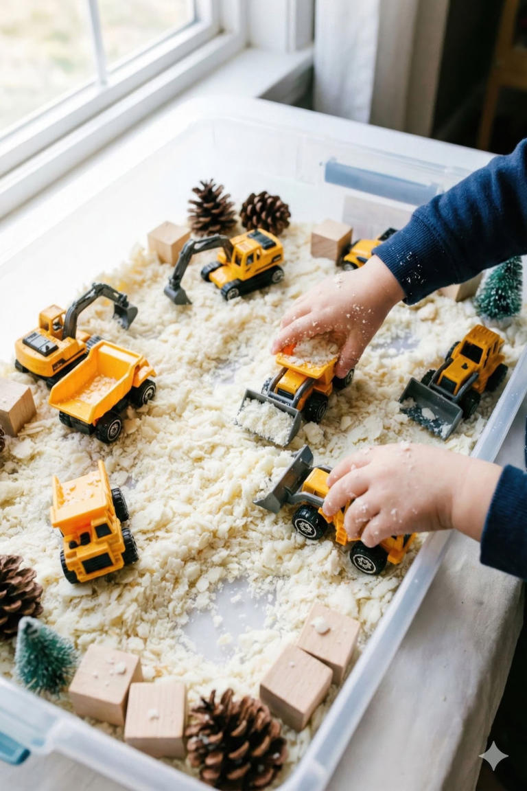 Winter sensory bins: 15 ideas for cold days