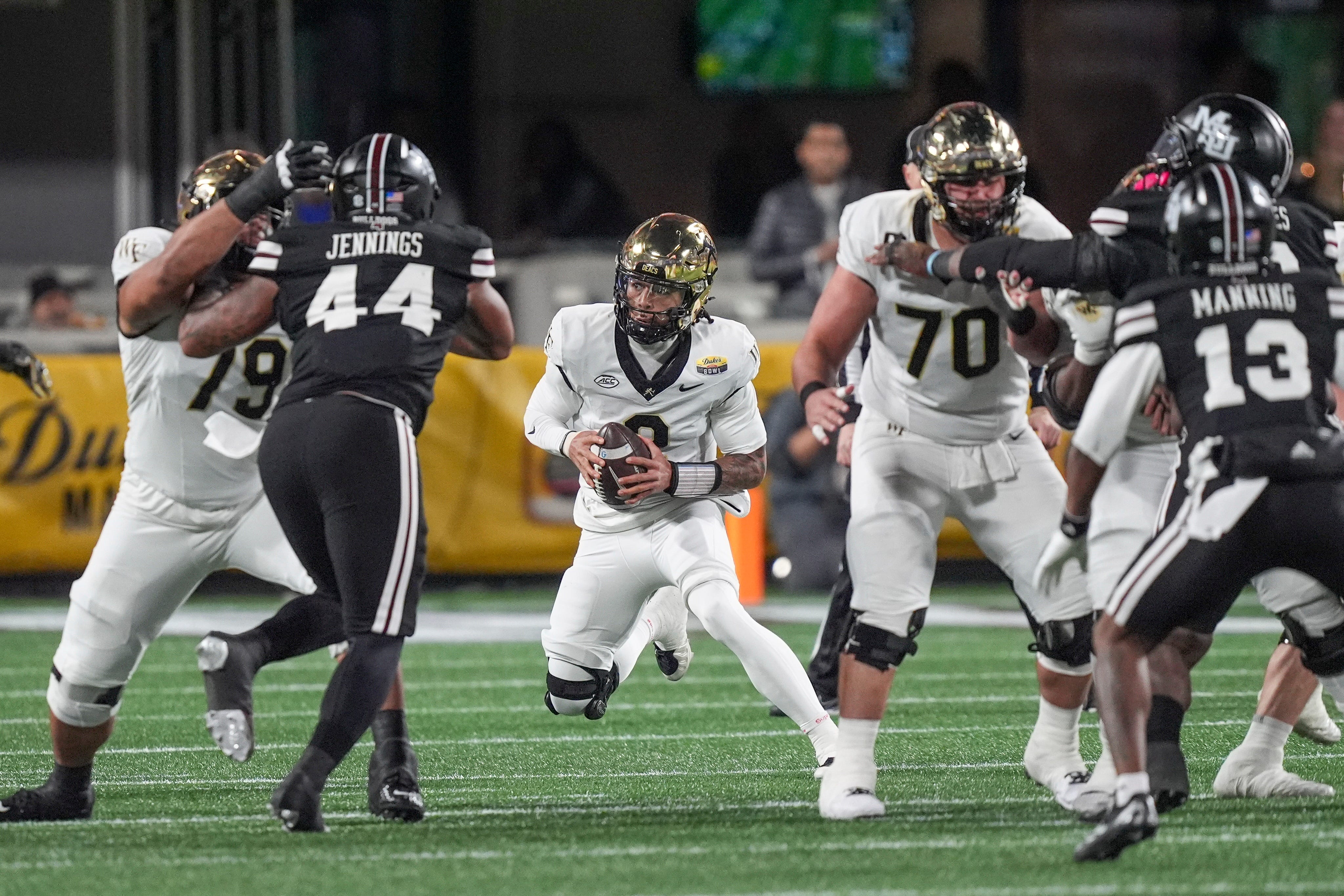 Mississippi State vs Wake Forest Duke’s Mayo Bowl highlights as MSU ...