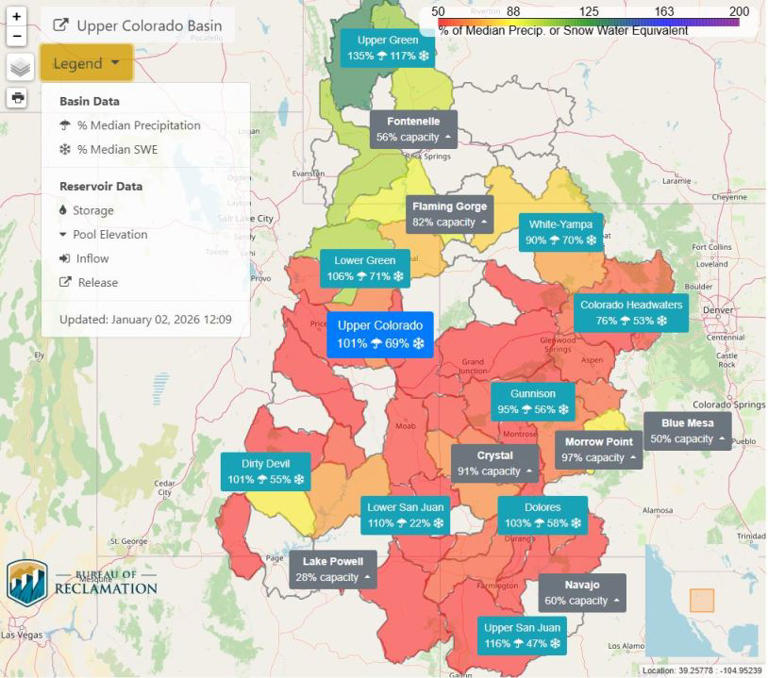 Water shortage in 2026: Pressure builds on Colorado River, Lake Mead