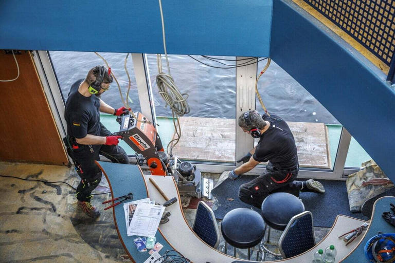 Millionen-Sanierung für den alten "August" - Salonschiff wird aufgefrischt