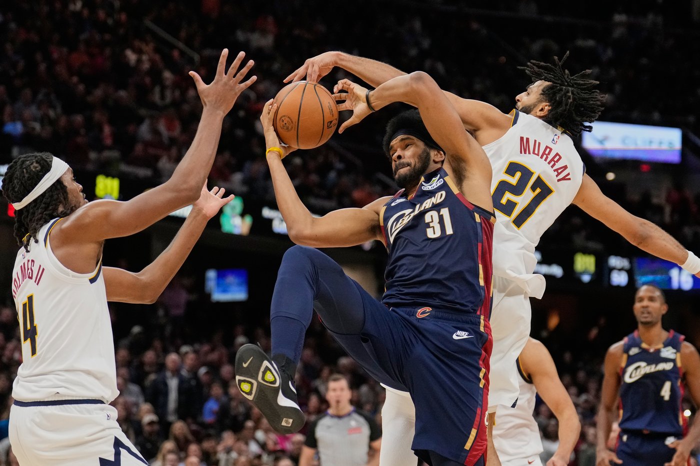 Point guard Jamal Murray is the last starter standing for the injury ...
