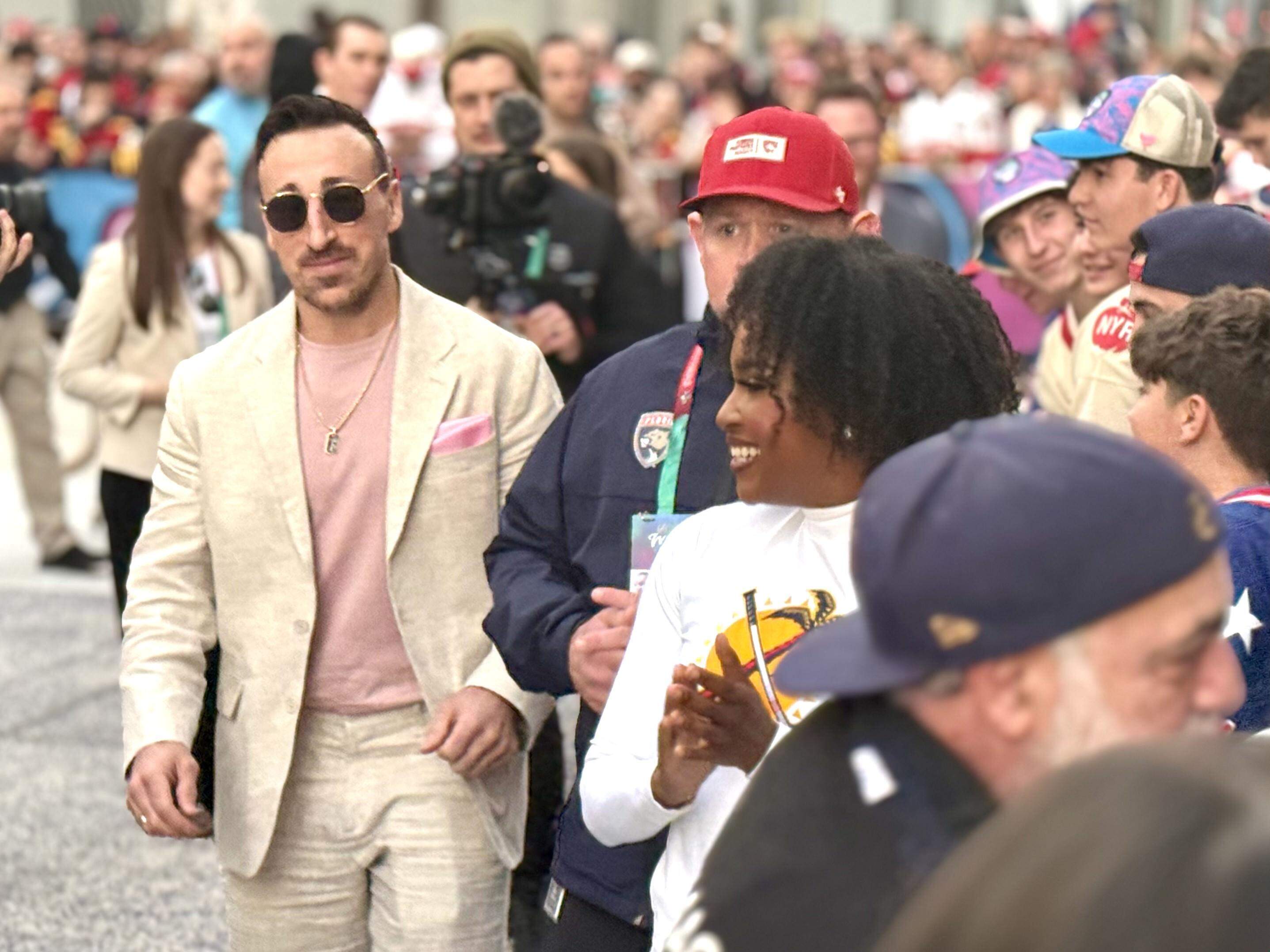 Panthers arrive to loanDepot Park in style for Winter Classic. Take a look