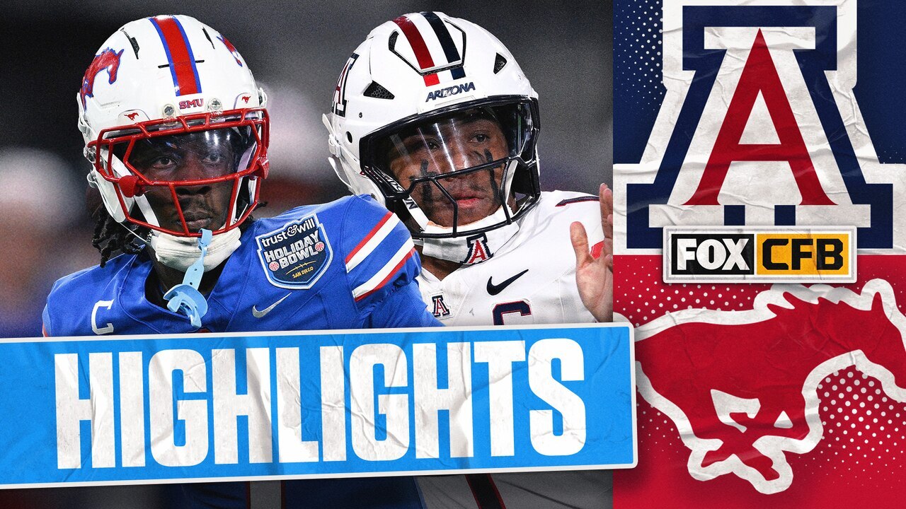 No. 17 Arizona Wildcats vs. SMU Mustangs highlights | FOX College Football