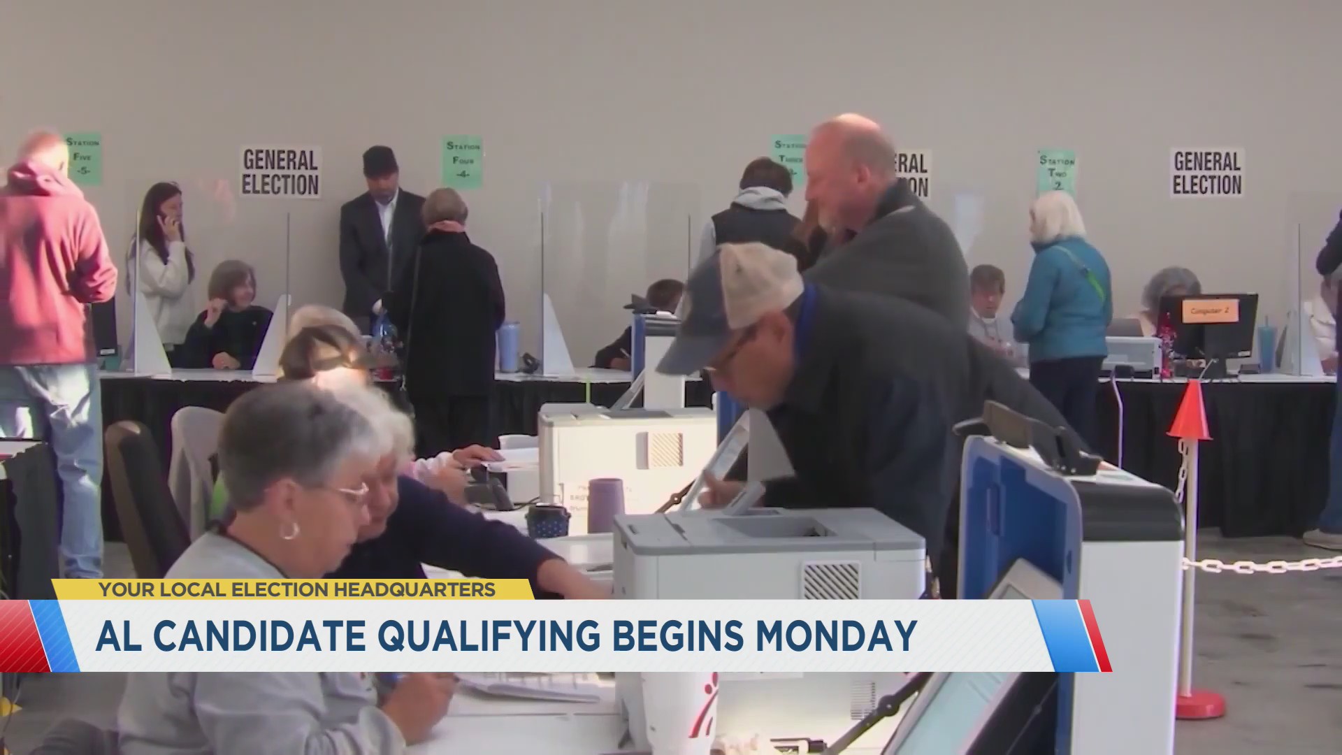 The qualifying window for Republicans and Democrats will open on Monday