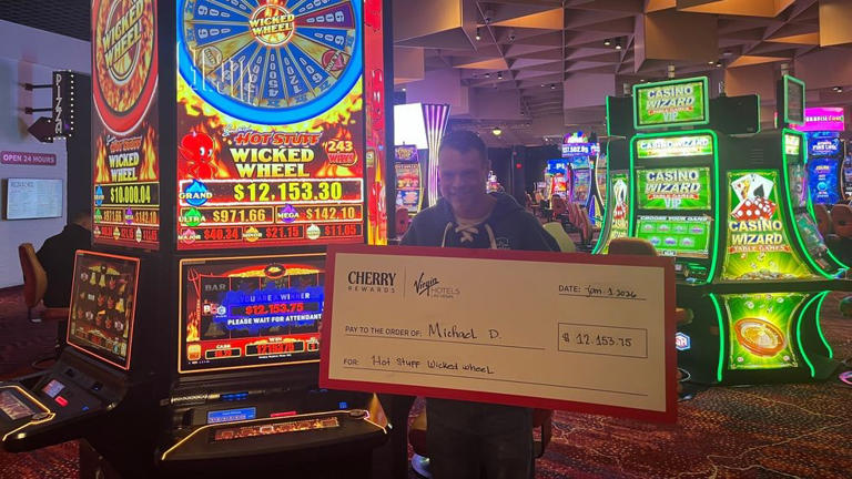 Four winners start new year winning jackpots at Virgin Hotels Las Vegas