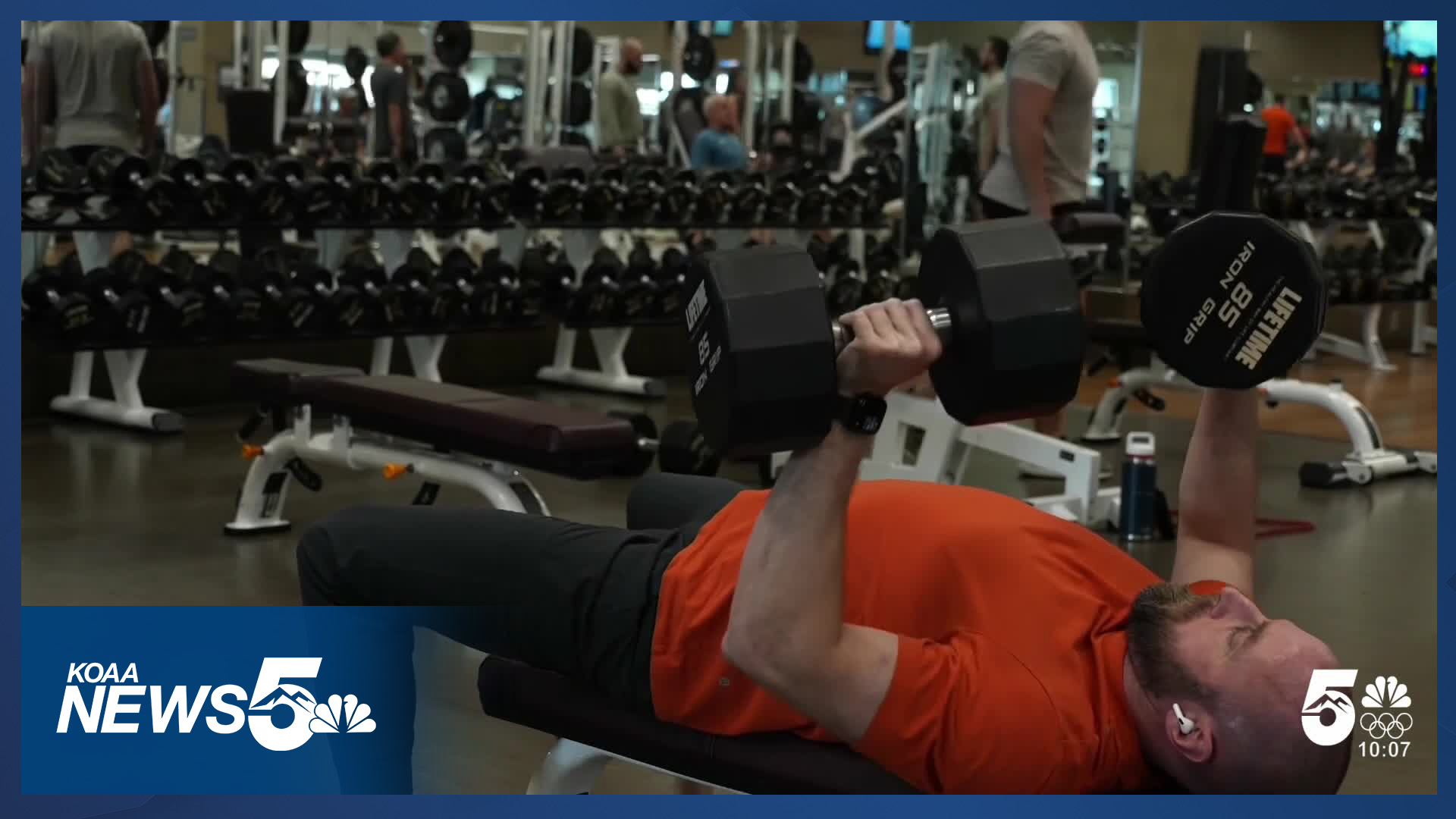 Gyms and trails packed for warm first day of 2026