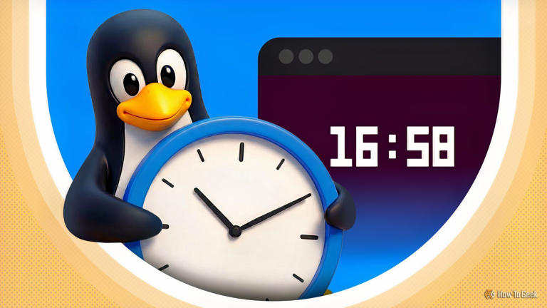 How to show a live clock in your Linux terminal (3 easy methods)