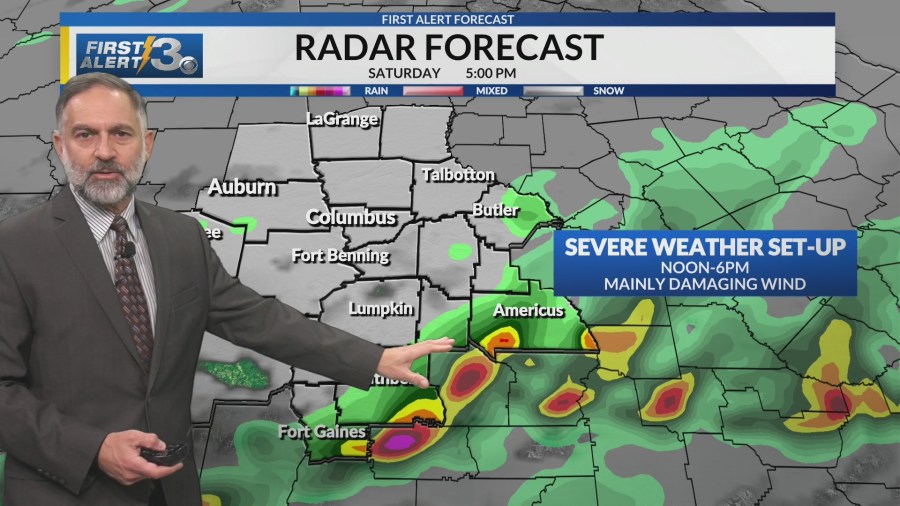 Weather aware Saturday: Strong storms possible noon–6 PM