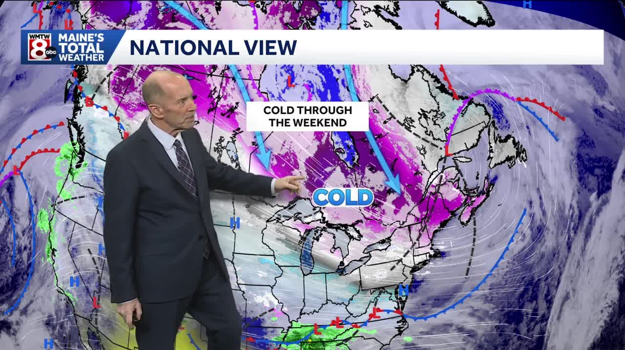 Cold and dry weekend