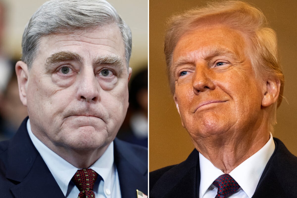 Trump foe Mark Milley's portrait taken down at the Pentagon after ...