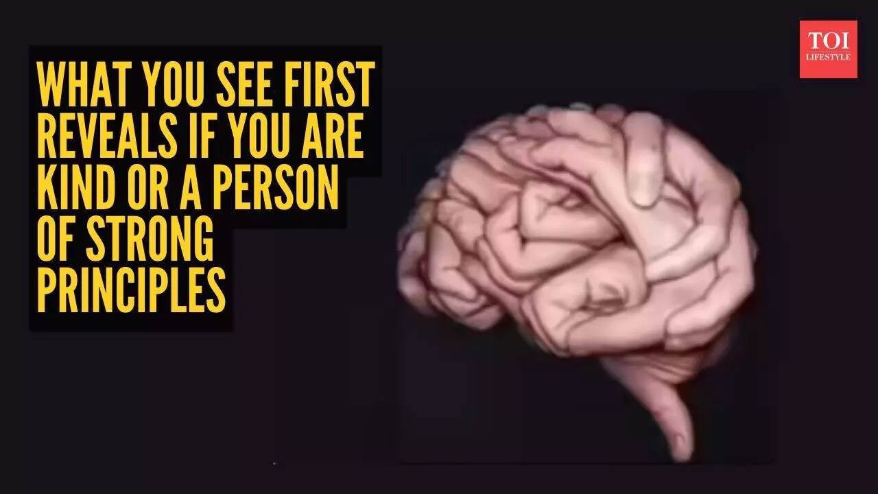 Optical illusion personality test: Brain or hands? What you see first ...