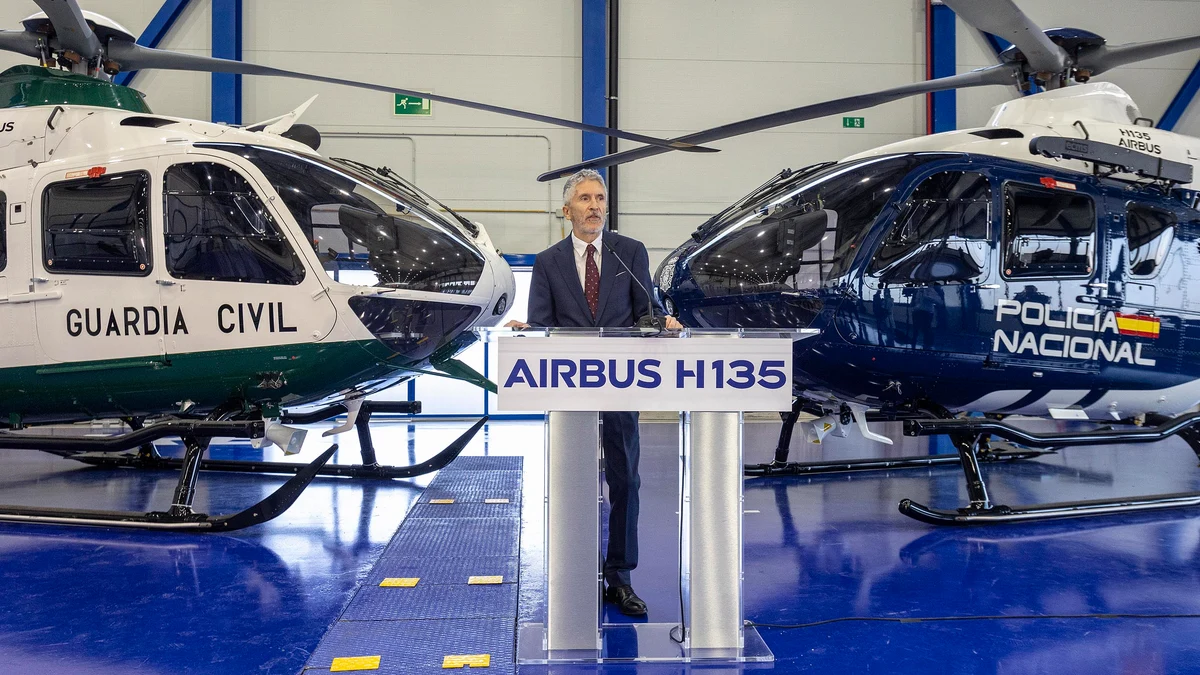 Marlaska pierde el 27% de sus helicópteros por la falta de un «plan renove»