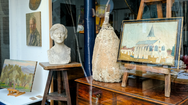 The easy way to tell if a thrift store art piece is truly vintage or not