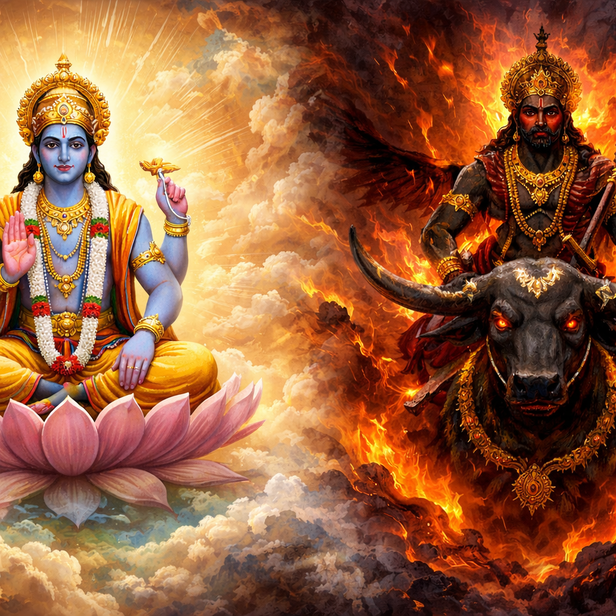 Vedic explanation of good and bad karma, how your actions shape destiny