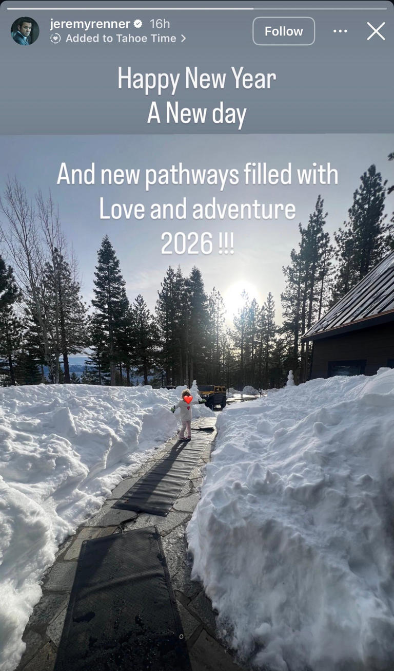 Jeremy Renner gets cocky about return to snowplowing 3 years after near ...