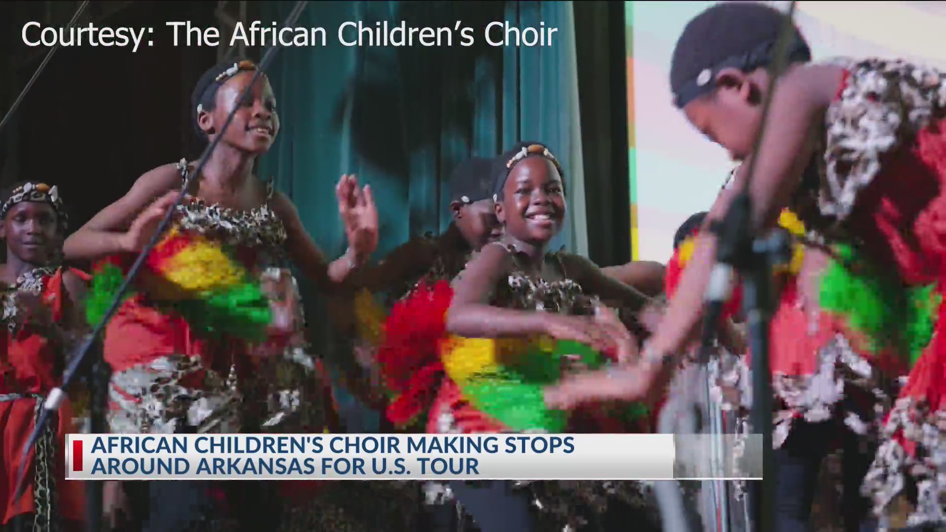 African Children's Choir making stops around Arkansas for 2026 US tour