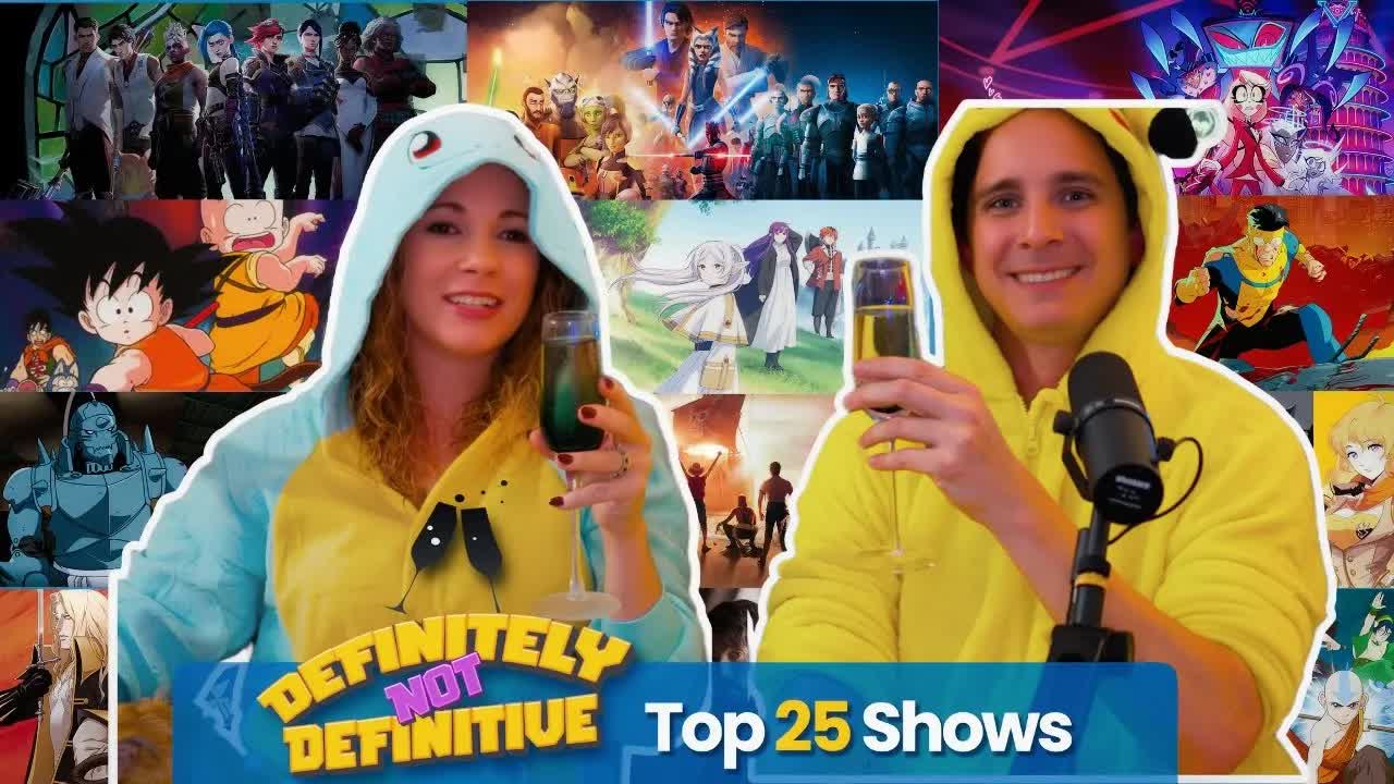 Happy new year! 🥳🍾🥂 Ranking our top 25 shows we've watched